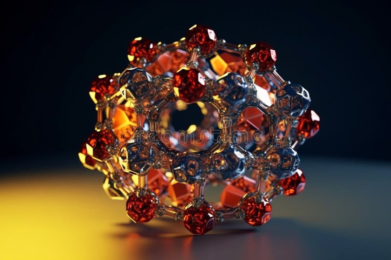 Particle Model Solid Stock Illustrations – 561 Particle Model Solid ...