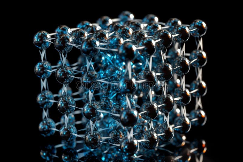 Particle Model Solid Stock Illustrations – 561 Particle Model Solid ...