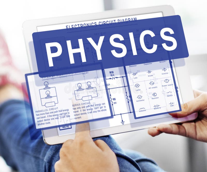 Physics Complex Experiment Formula Function Concept Stock Image - Image ...