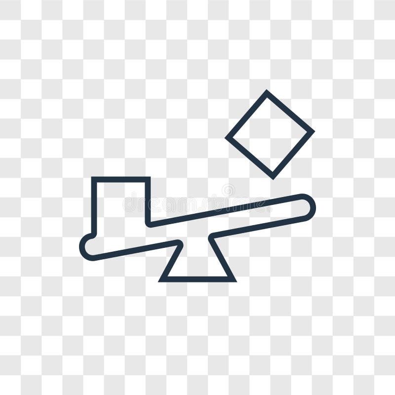 Physics Concept Vector Linear Icon Isolated on Transparent Background ...