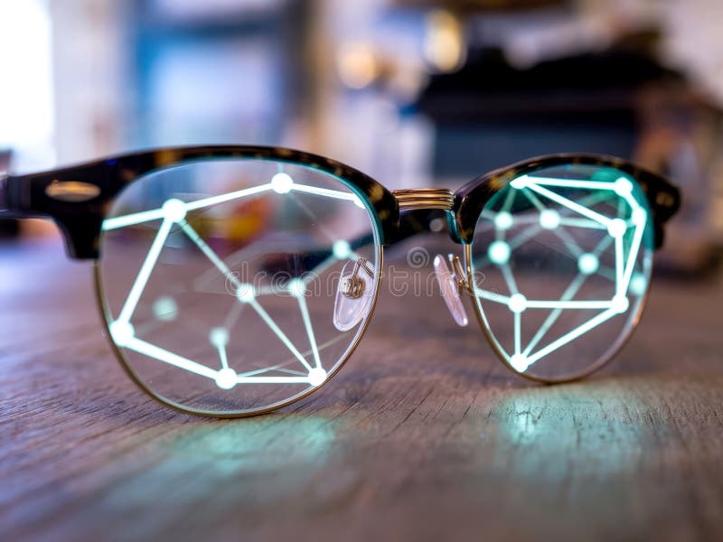 Physics Glasses, Abstract Background Stock Photo - Image of design ...