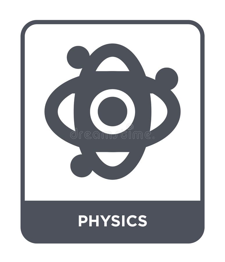 Physics icon stock vector. Illustration of experiment - 184600602