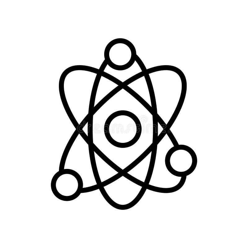 Physics Icon Vector Isolated On White Background, Physics Sign Stock ...