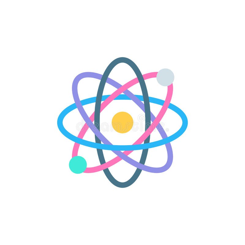 Physics Icon Set in Thin Line Style Stock Vector - Illustration of ...