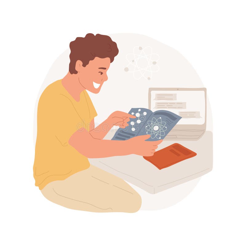 Physics Isolated Cartoon Vector Illustration. Stock Vector ...