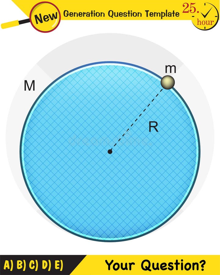 Physics, Kepler`s Second Law of Planetary Motion Stock Illustration ...