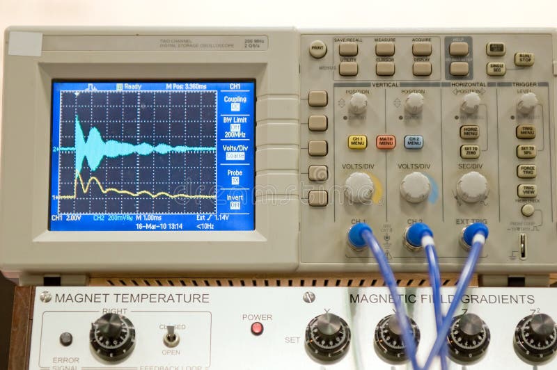 Physics Laboratory Equipment Stock Photo - Image of complicated ...