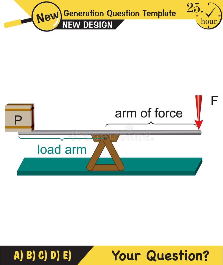Physics, Lever Examples Vector Illustration, Simple Machines, Next ...
