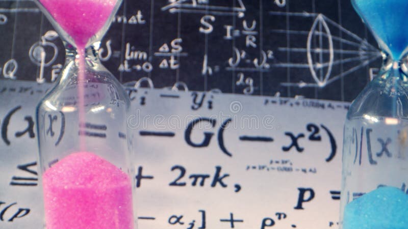 Physics and Mathematics Formulas Education Concept Stock Footage ...