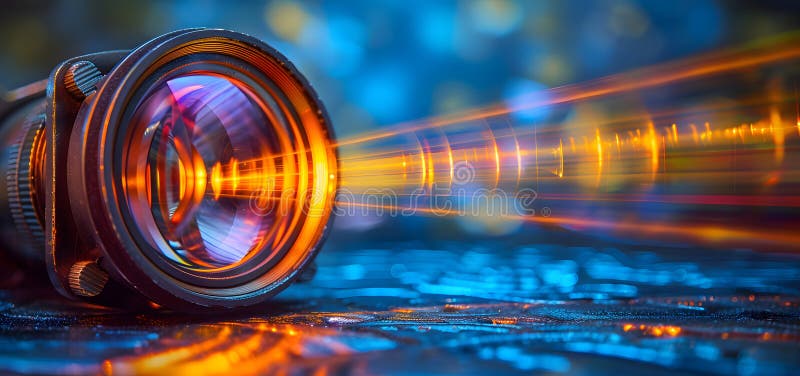 Physics Optical Prism with Refraction Rendering High Quality Photo ...