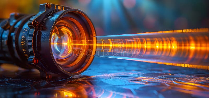 Physics Optical Prism with Refraction Rendering High Quality Photo ...