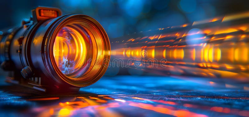 Physics Optical Prism with Refraction Rendering High Quality Photo ...