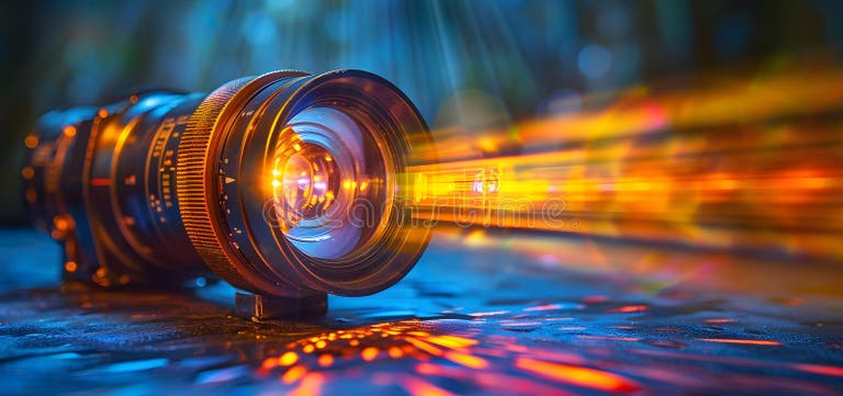 Physics Optical Prism with Refraction Rendering High Quality Photo ...