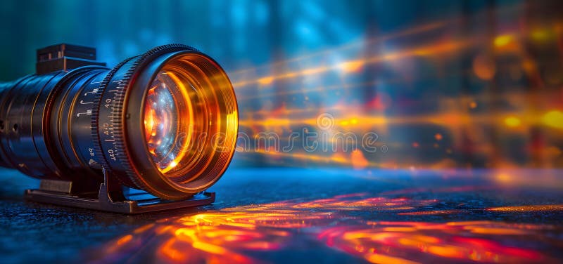 Physics Optical Prism with Refraction Rendering High Quality Photo ...