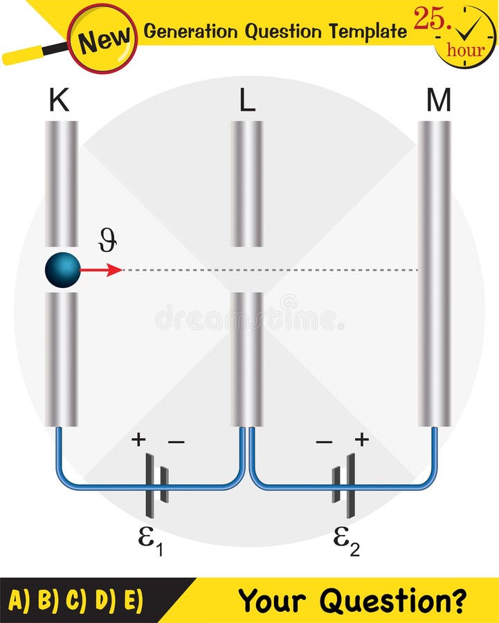 Physics, Parallel Plate Capacitor in Circuit, Capacitors, Circuit ...