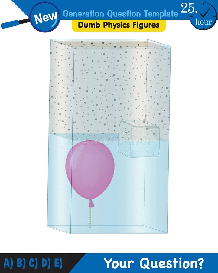 Physics, Pressure of Liquids, Buoyant Forces of Liquids Stock ...