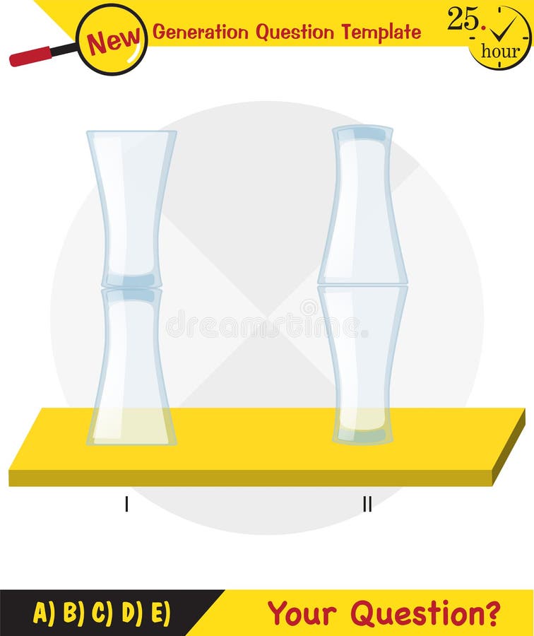Physics, Pressure of Solids, Eps Stock Illustration - Illustration of ...