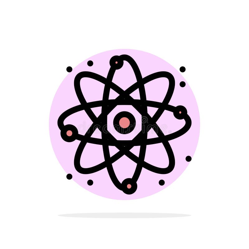 Mix Icon for React, Chemistry and Circle Stock Vector - Illustration of ...