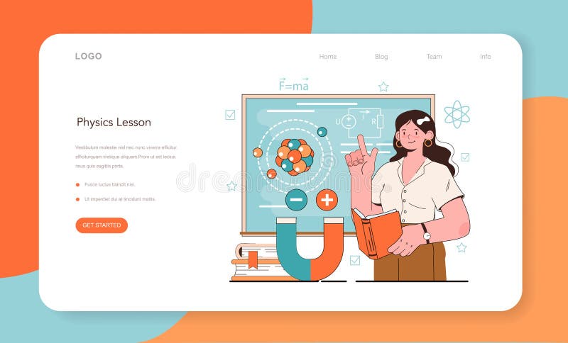 Physics School Subject Concept. Students Explore Electricity, Stock ...