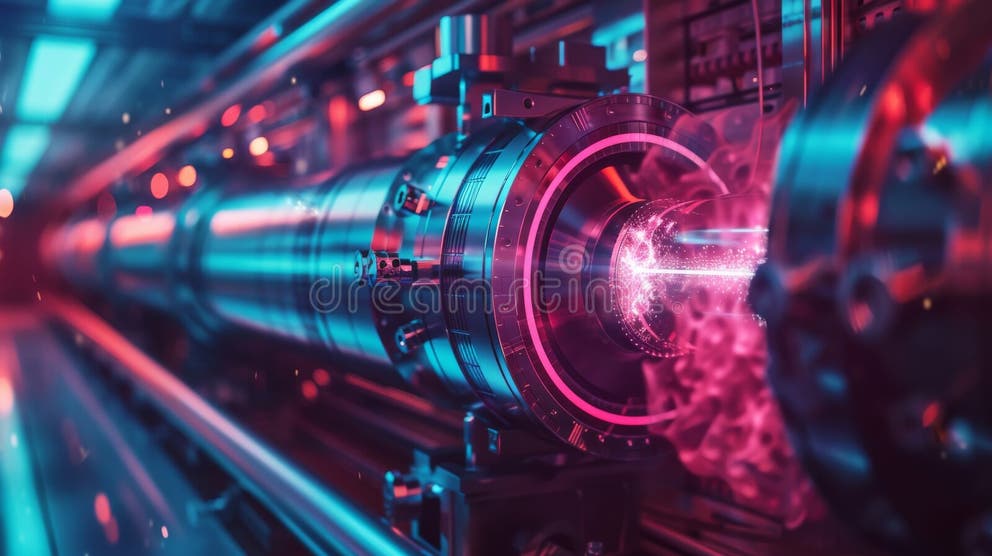 Physics Science Particles Lab Machine Energy Quantum Tunnel Technology ...