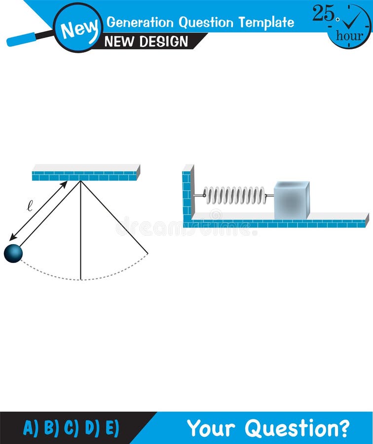 Physics, Simple Harmonic Motion, Next Generation Question Template ...