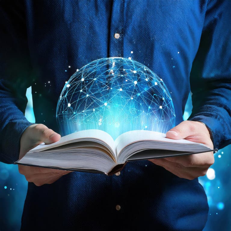 Student Studying Physics Theories with a Focus on Planetary Gravity Principles Stock ...