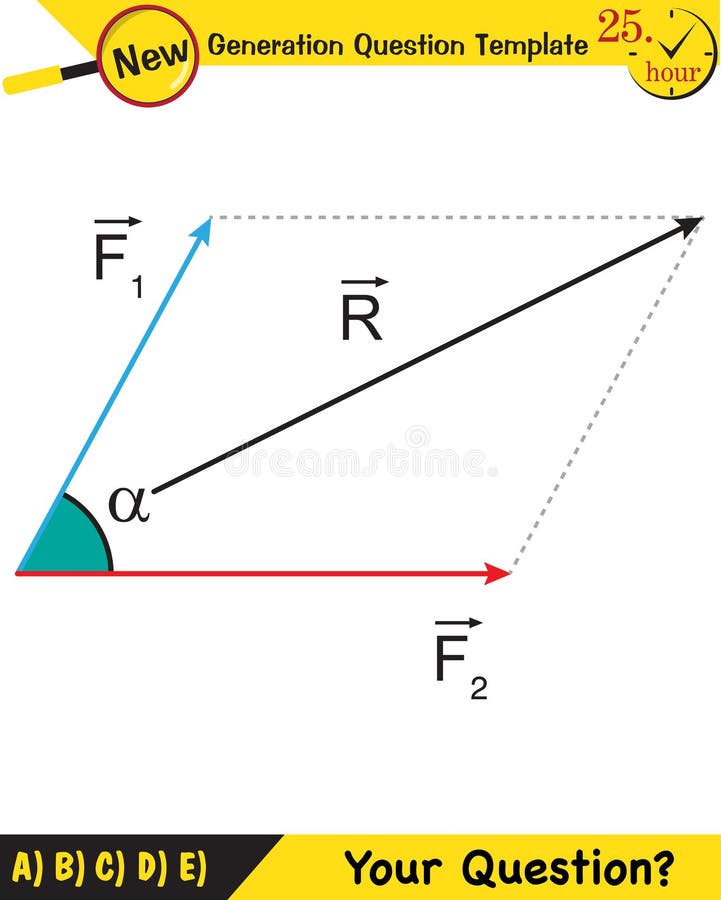 Physics, the Subject of Vectors Stock Vector - Illustration of event ...