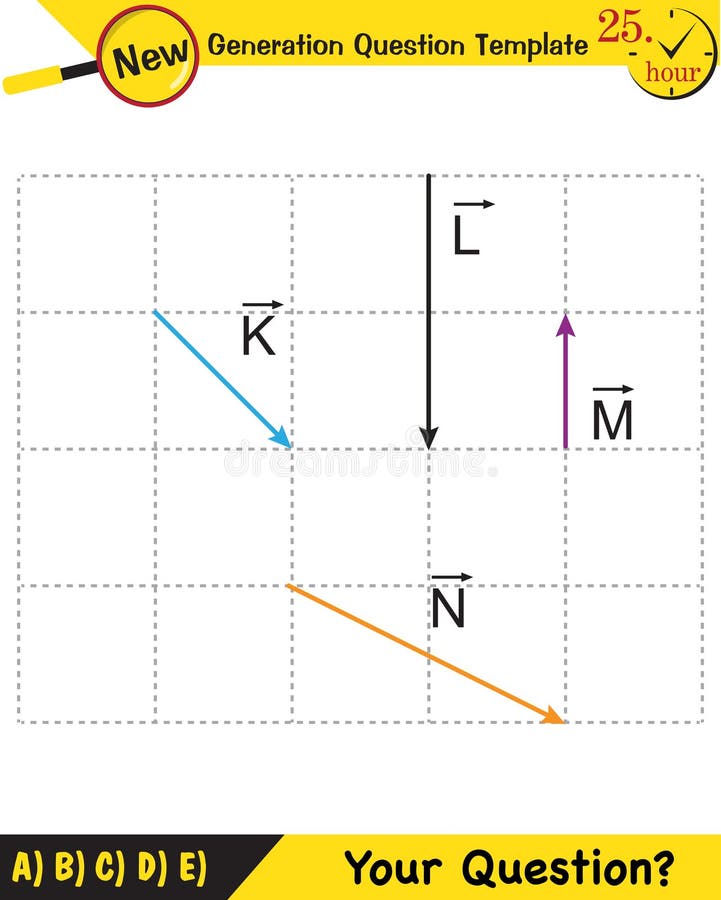 Physics, the Subject of Vectors Stock Vector - Illustration of colorful ...
