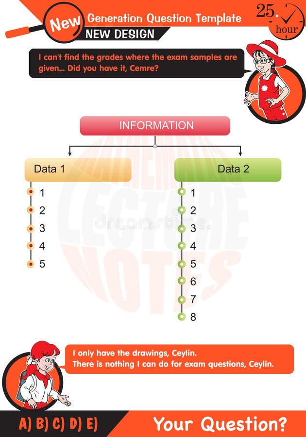 Physics, Text Template, Next Generation Question Template Stock Vector ...
