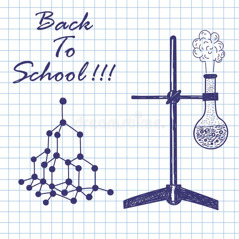 Physics theme stock vector. Illustration of collection - 73258508