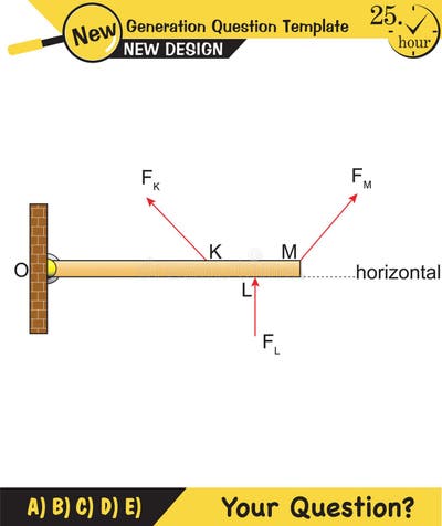 Physics, Torque, Next Generation Problems, for Teachers, Stock Vector ...