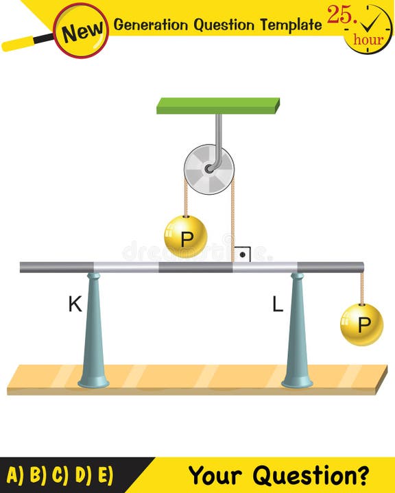 Physics, Torque, Next Generation Question Template Stock Illustration ...