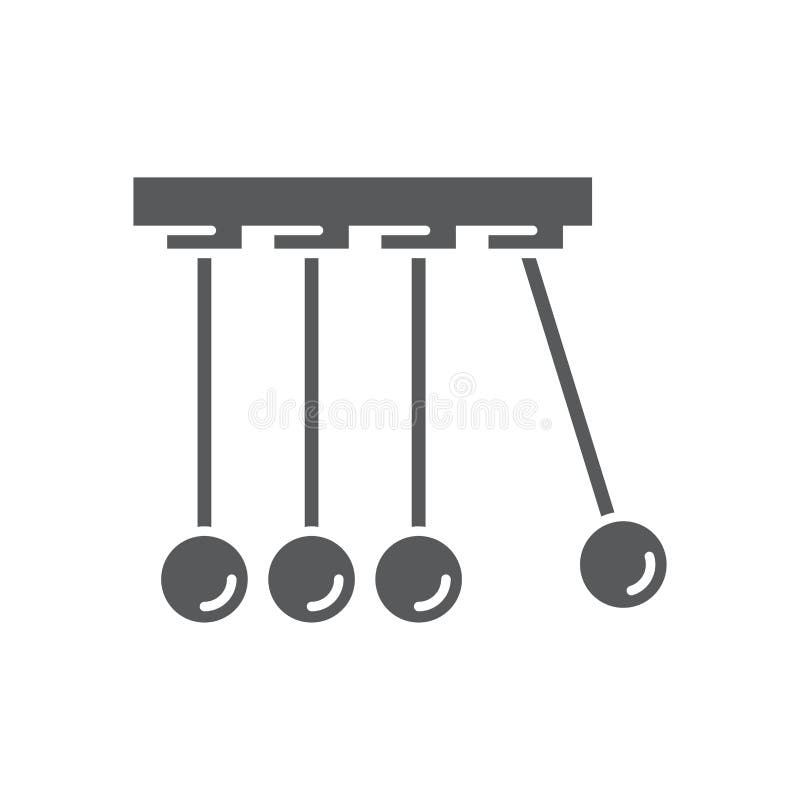 Physics Vector Icon Symbol Isolated on White Background Stock Vector ...