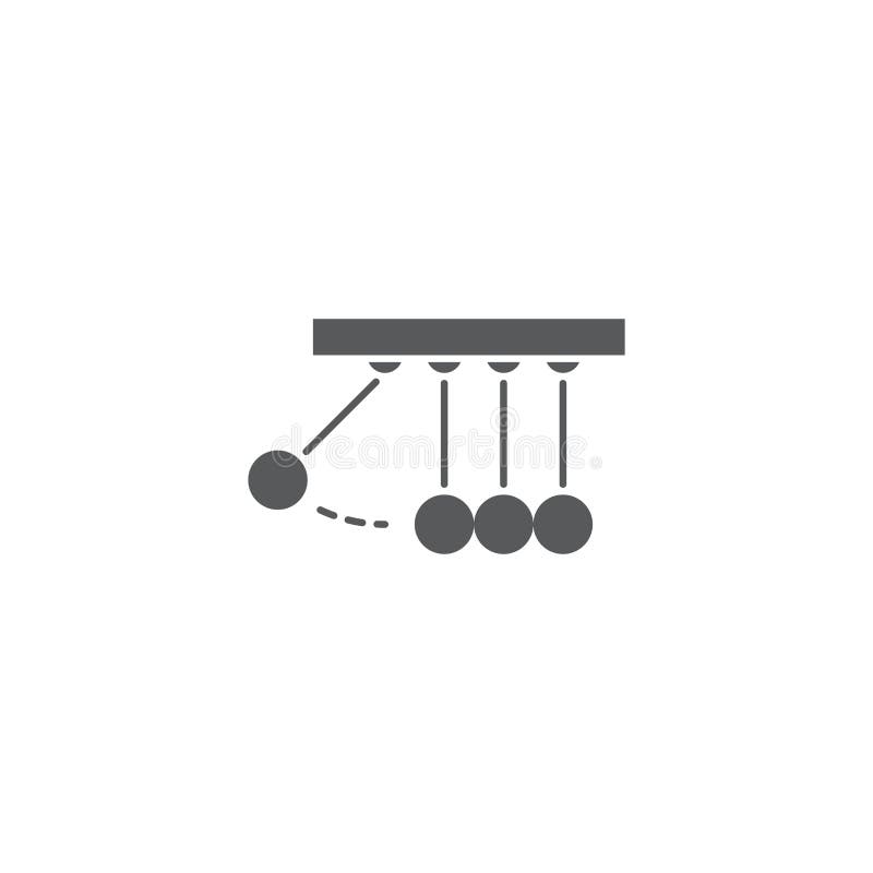 Physics Vector Icon Symbol Isolated on White Background Stock Vector ...