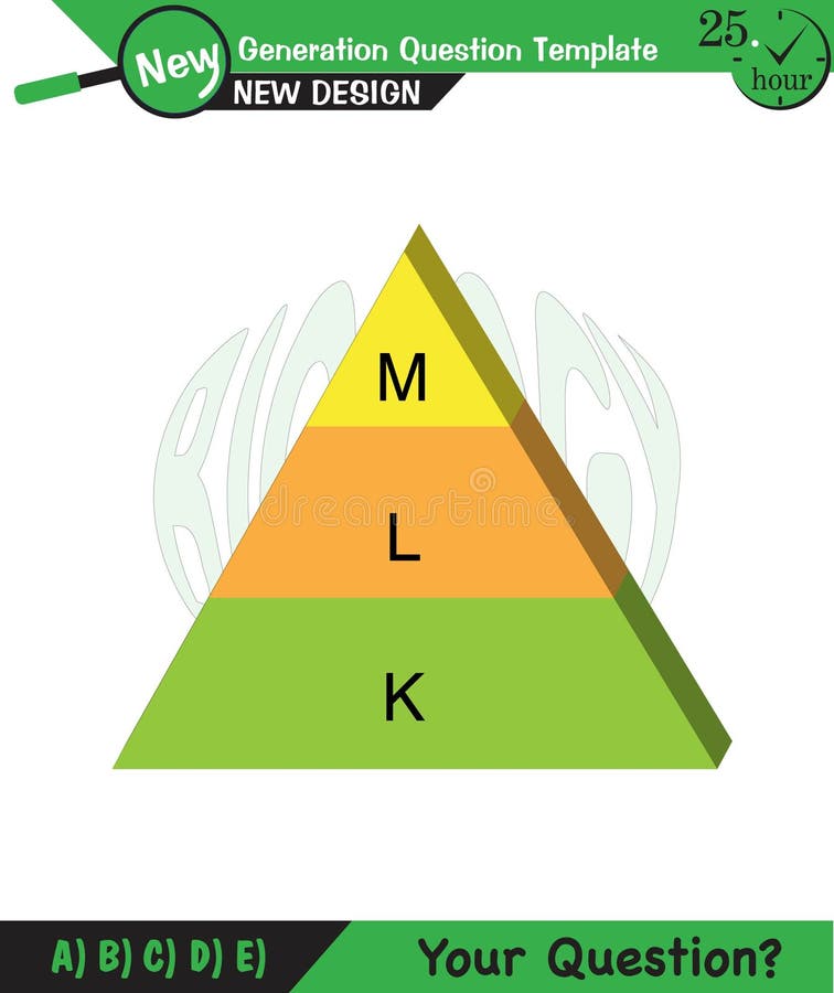 Physics, Vector Illustration of Food Chain - Energy Pyramid ...