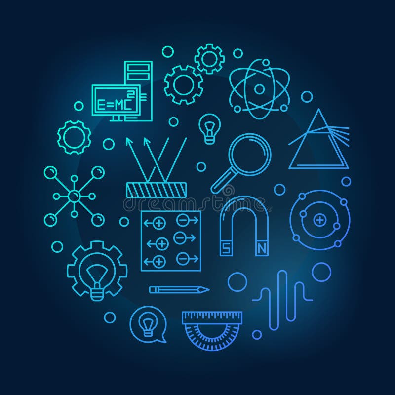 Physics Vector Icon. Physics Editable Stroke. Physics Linear Symbol for ...