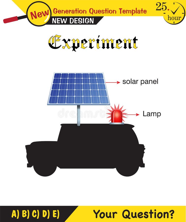 Physics - Vehicle Experiments Stock Illustration - Illustration of ...
