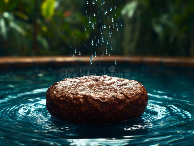 The Physics of Waves is Evident when a Stone is Dropped into Water ...