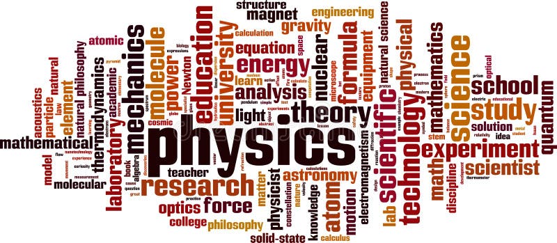 Physics Word Art