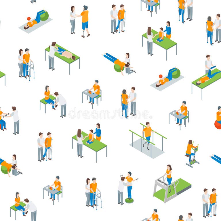 Physiotherapy Clinic Background Stock Illustrations – 1,263 ...