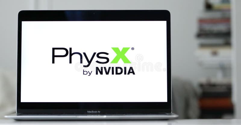 PhysX by Nvidia Logo on Computer Screen Editorial Stock Photo ...