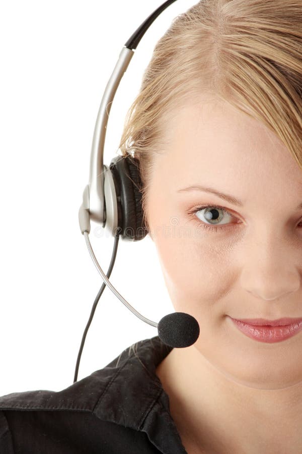 Telefoniczka zdjęcie stock. Obraz złożonej z operator - 4413974