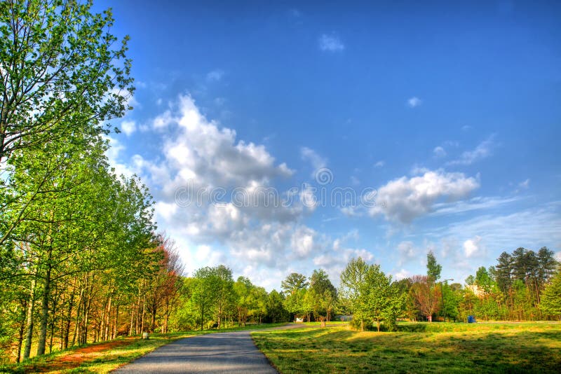 Piękne widoki park obraz stock. Obraz złożonej z krajobraz - 2280299