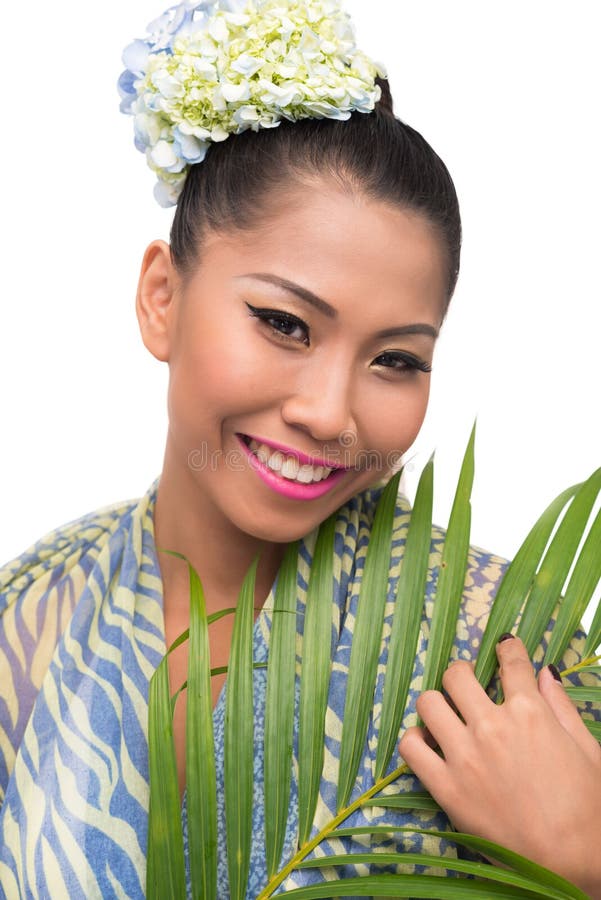 Piękny filipinka obraz stock. Obraz złożonej z kwiat - 47884869