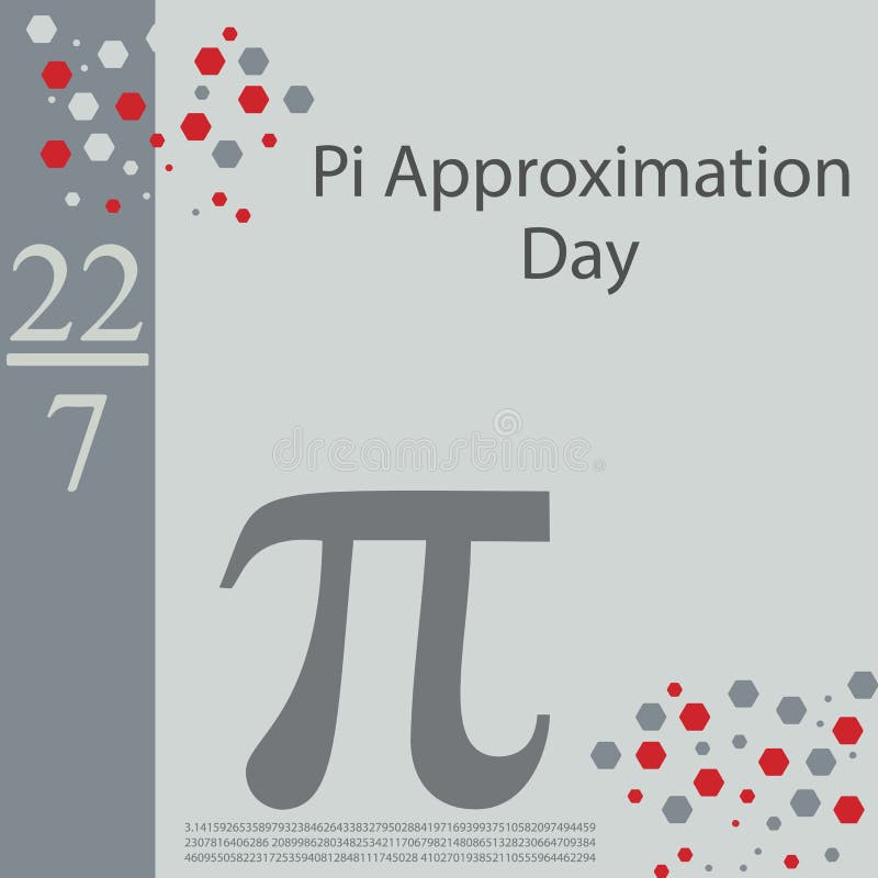 Pi Approximation Day stock illustration. Illustration of chalkboard ...