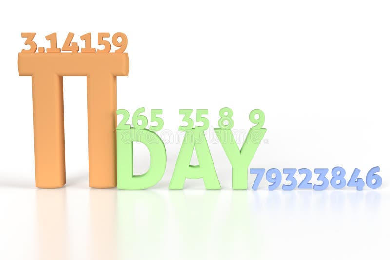 The Pi Day Number 314 for Math Abstract for Education Background or ...