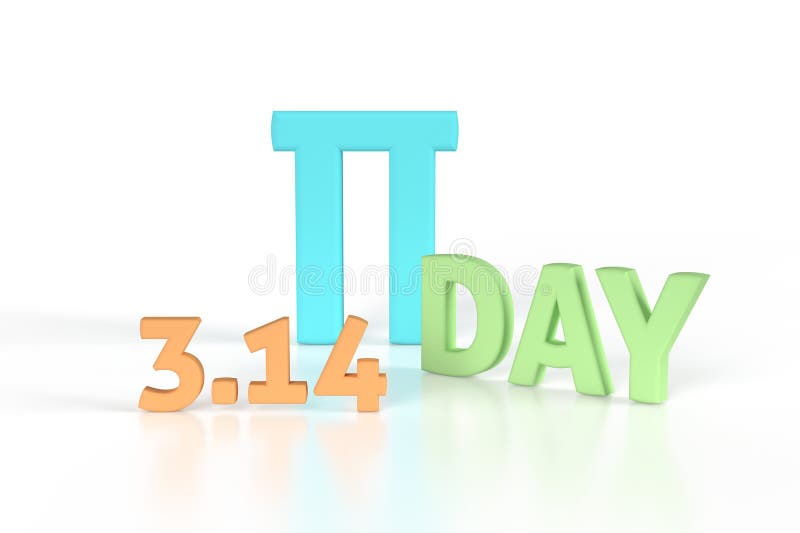 The Pi Day Number 314 for Math Abstract for Education Background or ...