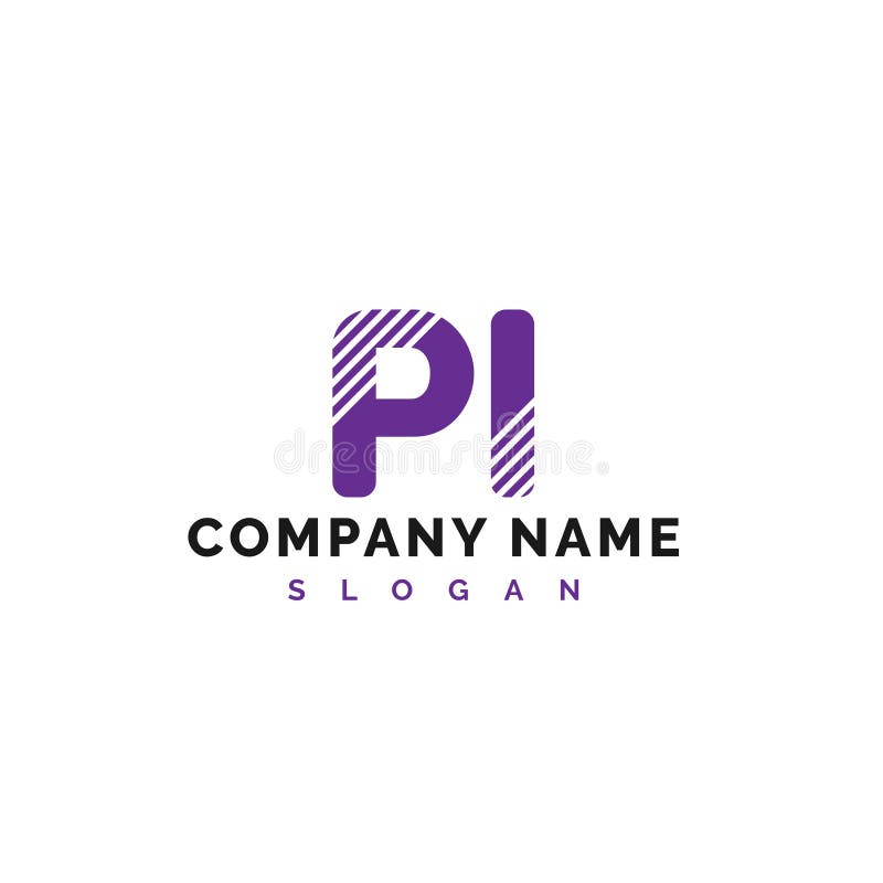 PI Letter Logo Design. PI Letter Logo Vector Illustration - Vector ...