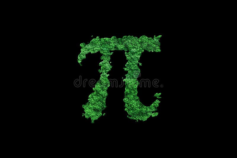 Pi Mathematical Constant, Greek Letter Pi 3.14, Pi Symbol Stock ...