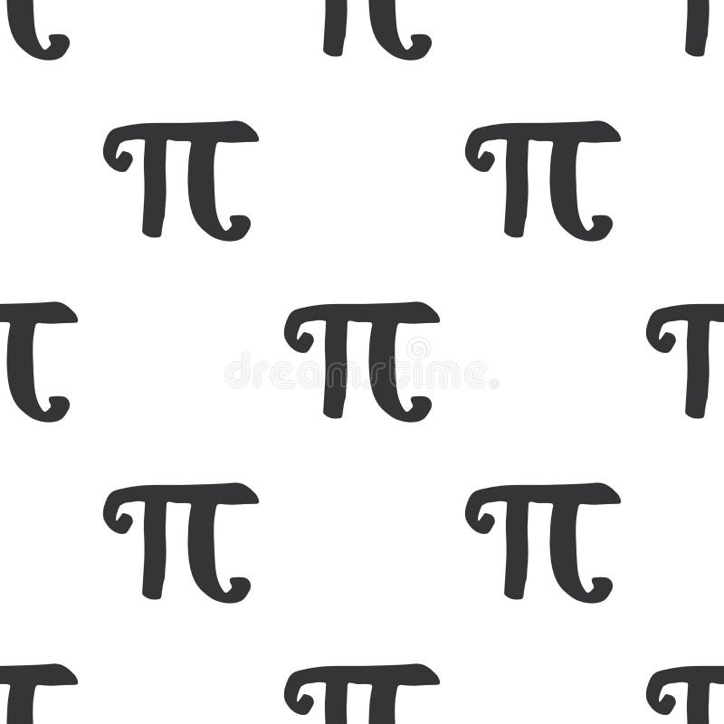 Math Formulas Seamless Pattern, Hand Drawn, Mathematical Equations ...